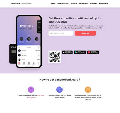 Monobank - monobank.ua - Best Online Payment Methods