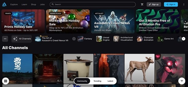 ArtStation Review: Features, Pricing Plans & Cons