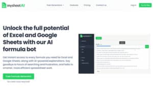 15 Best Free AI Excel Formula Generators
