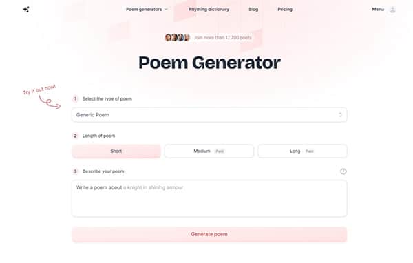 14 Best Artificial Intelligence Poem Generators 14 Best Artificial Intelligence Poem Generators