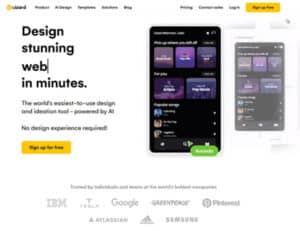 16 Best UI UX AI Generators