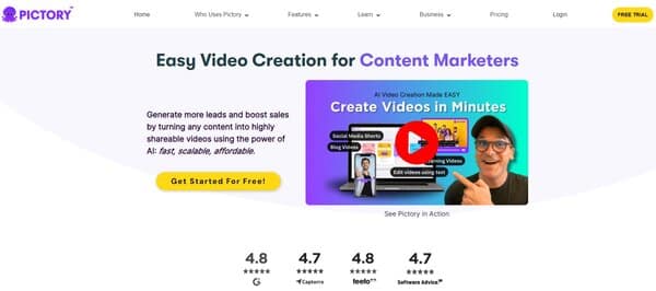 Pictory (AI Video Tool) Review: Key Features & Pricing
