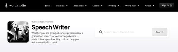 9 Best AI Speech Writers