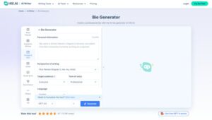 14 Best AI Biography Generators