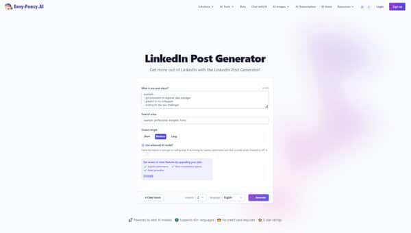 13 Best AI LinkedIn Post Generators
