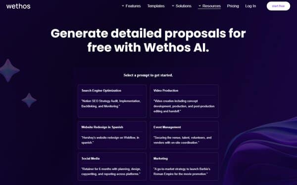 13 Best AI Proposal Generators